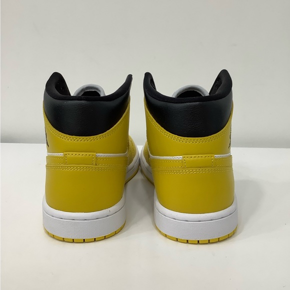 Nike | Shoes | Nike Air Jordan Mid Vivid Sulfur Yellow White Shoes ...